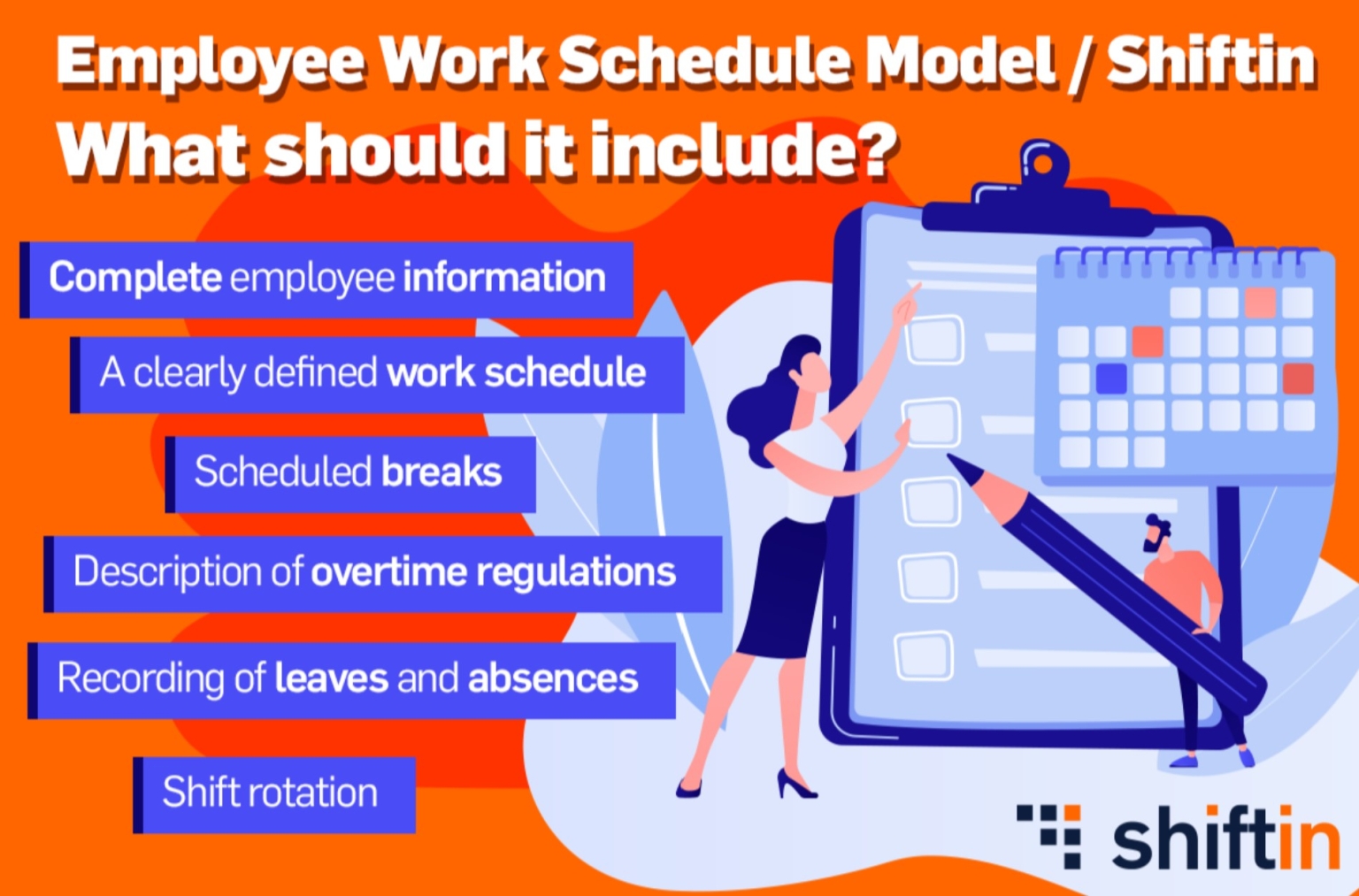 Model Program de Lucru Angajați | shiftin